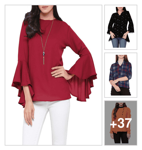 Tops for Girls - Buy Designer Tops for Women Online