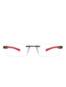 Buy online Gunmetal Rimless Rectangle Medium (size-53) John Jacobs ...