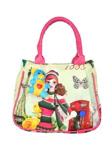 Buy online Multi Colored Leatherette (pu) Handbag from bags for Women ...