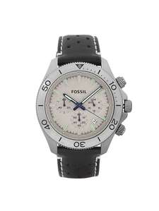 Buy online Fossil Retro Trav Analog Grey Dial Mens Watch - Am4562 from ...