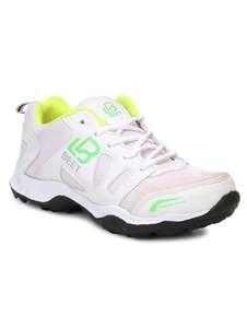 Buy online White Mesh Sport Shoes from Footwear for Men by Beet Looks ...